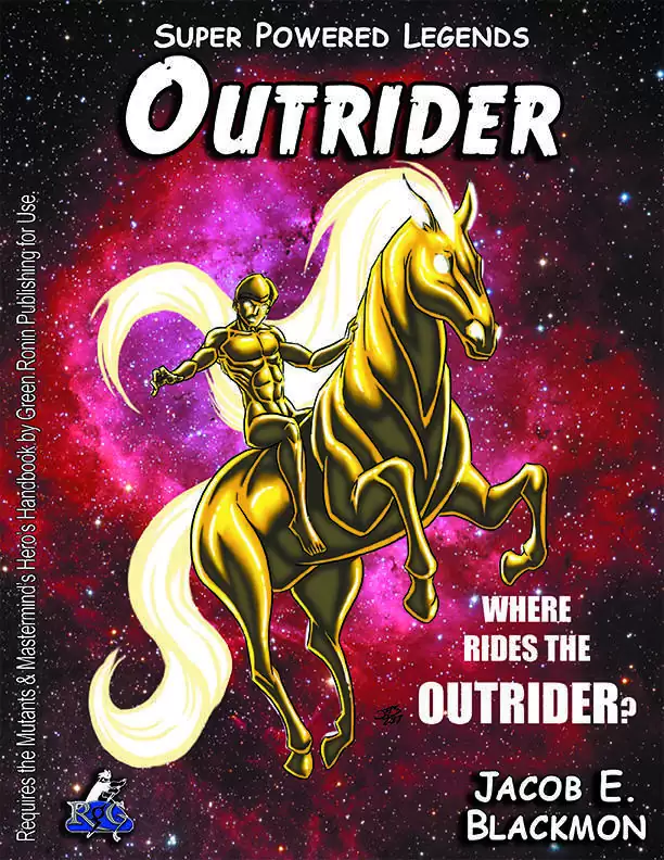 Super Powered Legends: Outrider - Rogue Genius Games | M&M | DriveThruRPG
