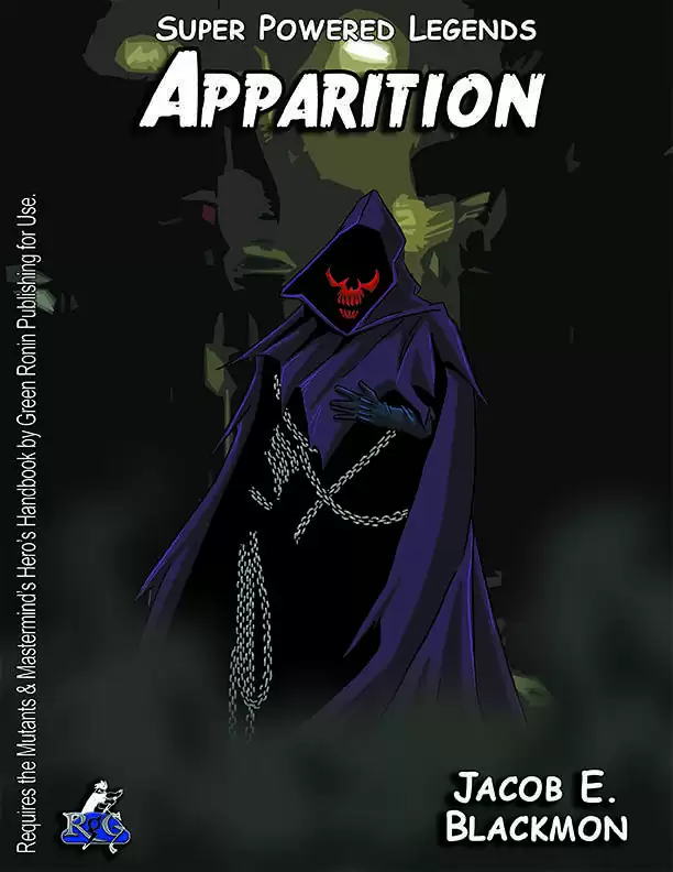 Super Powered Legends: Apparition - Rogue Genius Games | M&M | DriveThruRPG