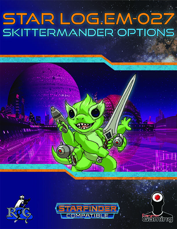 Star Log.EM-027: Skittermander Options - Rogue Genius Games | Everybody ...