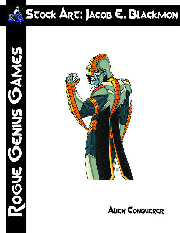 Stock Art: Blackmon Alien Conqueror - Rogue Genius Games | Stock Art ...