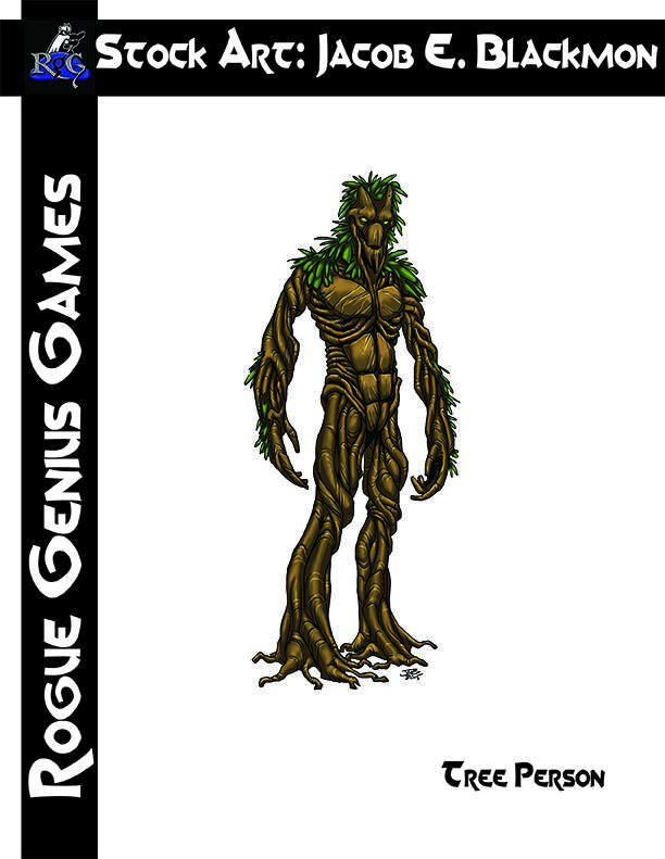 Stock Art: Blackmon Tree Person - Rogue Genius Games | Stock Art ...