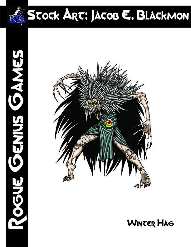 Stock Art: Blackmon Winter Hag - Rogue Genius Games | Stock Art ...