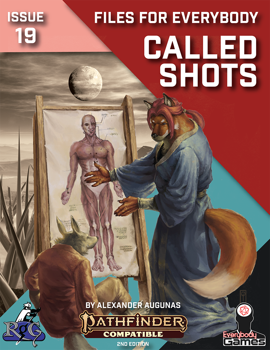 Files for Everybody: Called Shots - Rogue Genius Games | Everybody ...