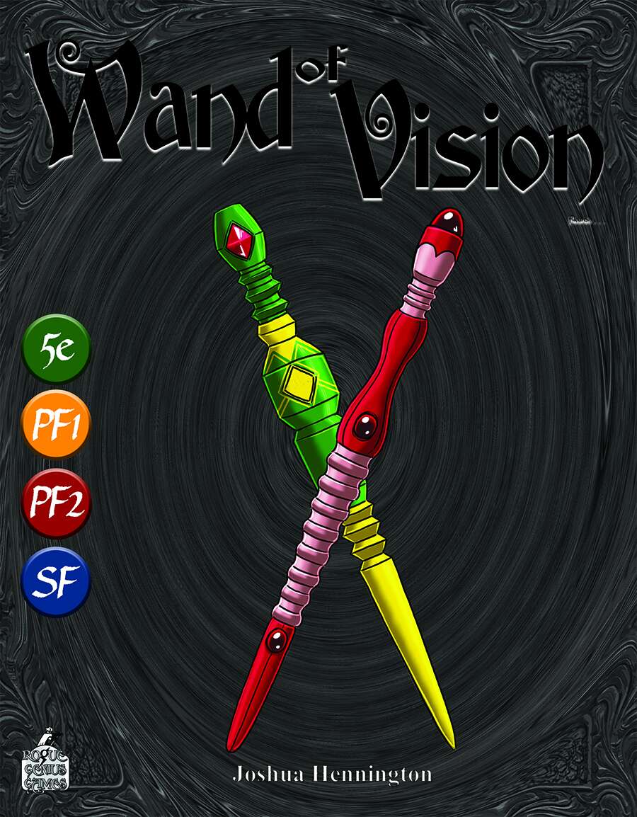 Wand of Vision - Rogue Genius Games | Pathfinder Gear and Magic Items ...