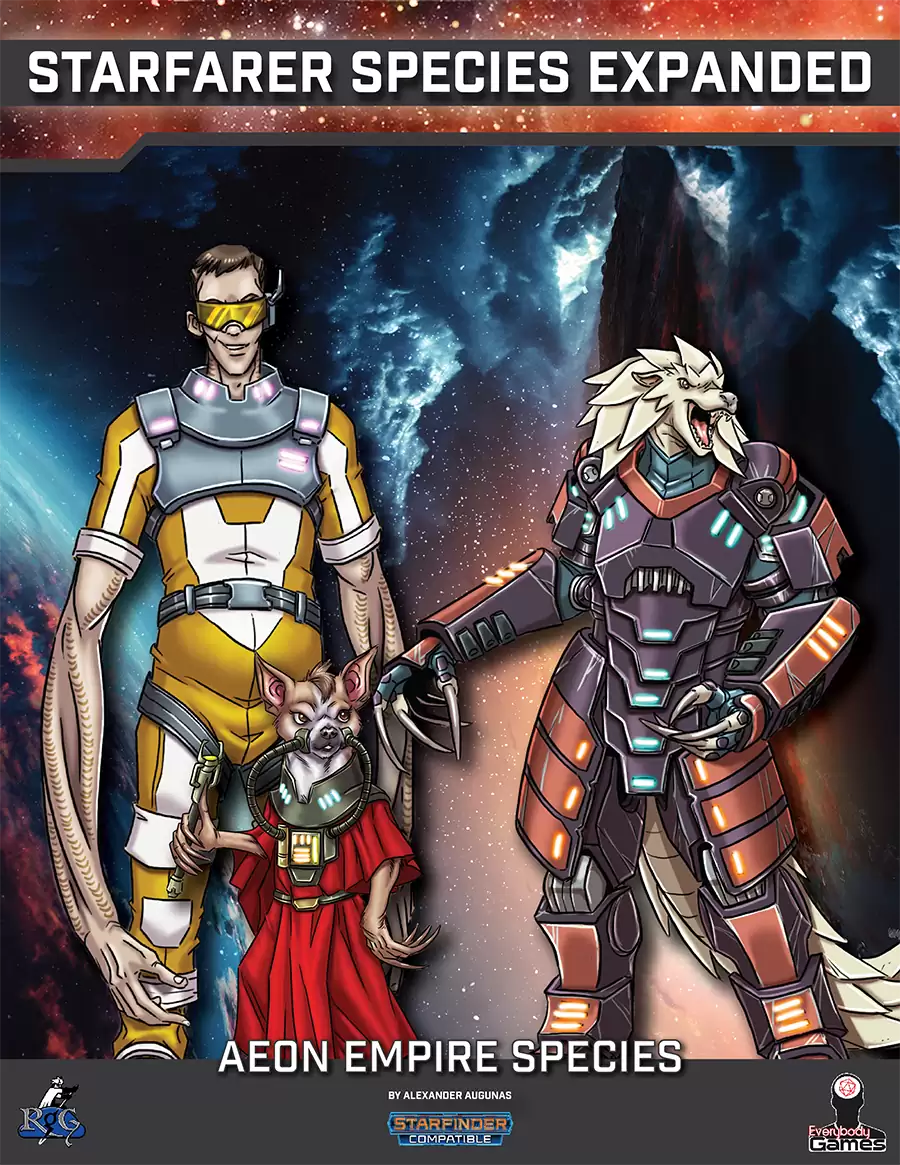 Starfarer Species Expanded: Aeon Empire Species - Rogue Genius Games ...