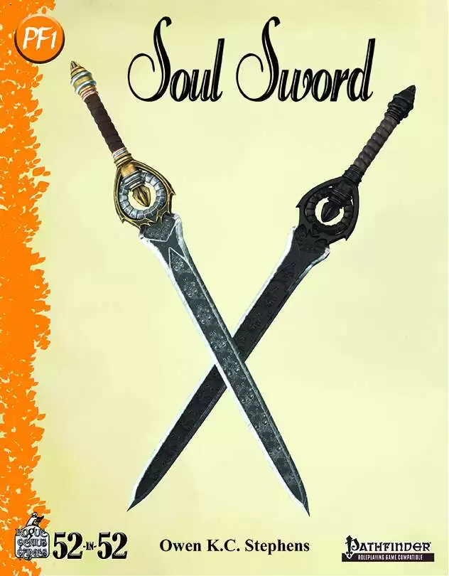 Soul Sword (PF1) - Rogue Genius Games | Pathfinder Gear and Magic Items ...