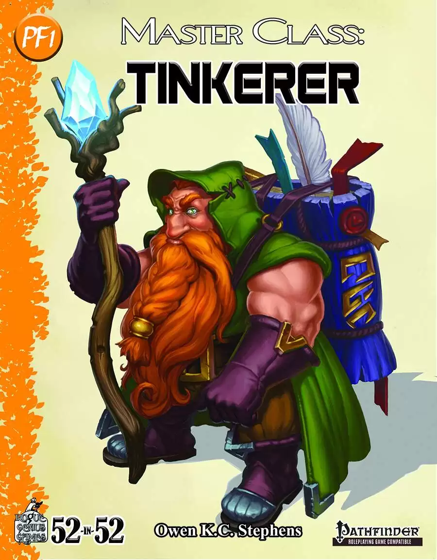 Master Class: Tinkerer (PF1) - Rogue Genius Games | New Pathfinder ...