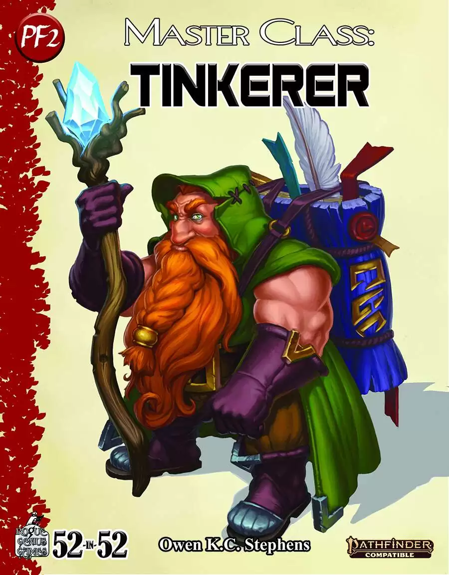 Master Class: Tinkerer (PF2) - Rogue Genius Games | New Pathfinder ...