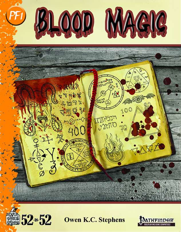 Blood Magic (PF1) - Rogue Genius Games | Pathfinder Spells & Magic | DriveThruRPG
