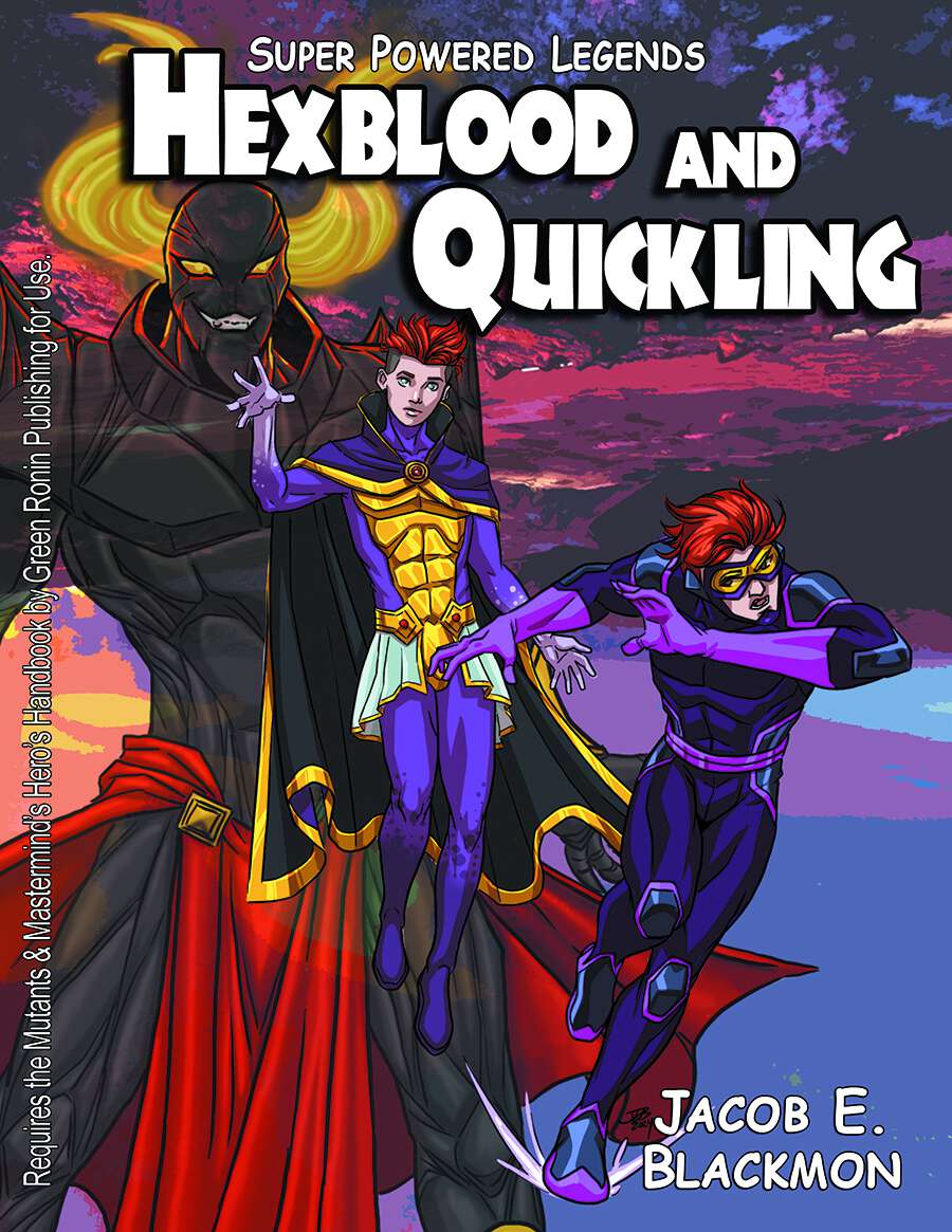 Super Powered Legends: Hexblood and Quickling - Rogue Genius Games | M ...