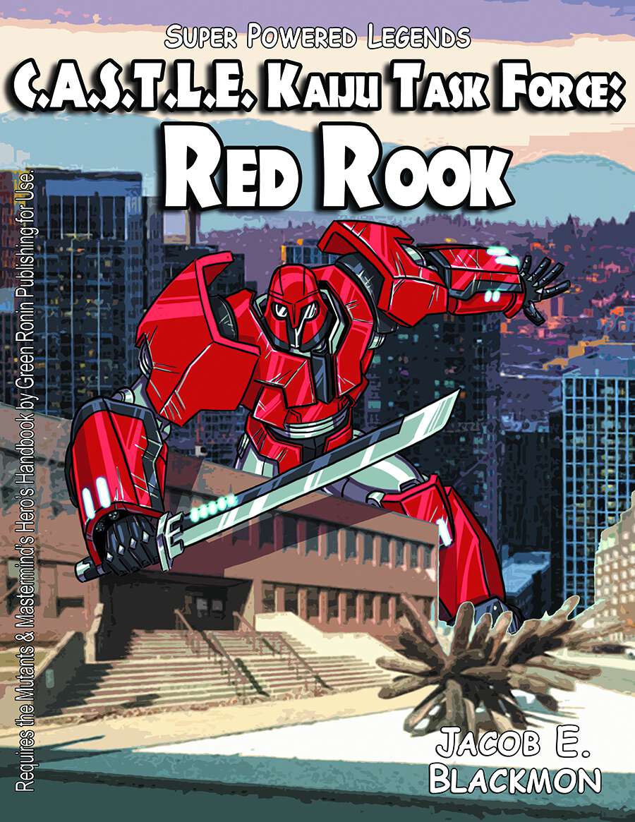 Super Powered Legends: Red Rook - Rogue Genius Games | M&M | DriveThruRPG