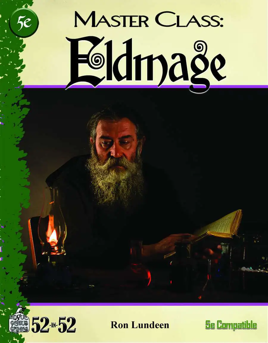 Master Class: Eldmage (5e) - Rogue Genius Games | 5e | DriveThruRPG