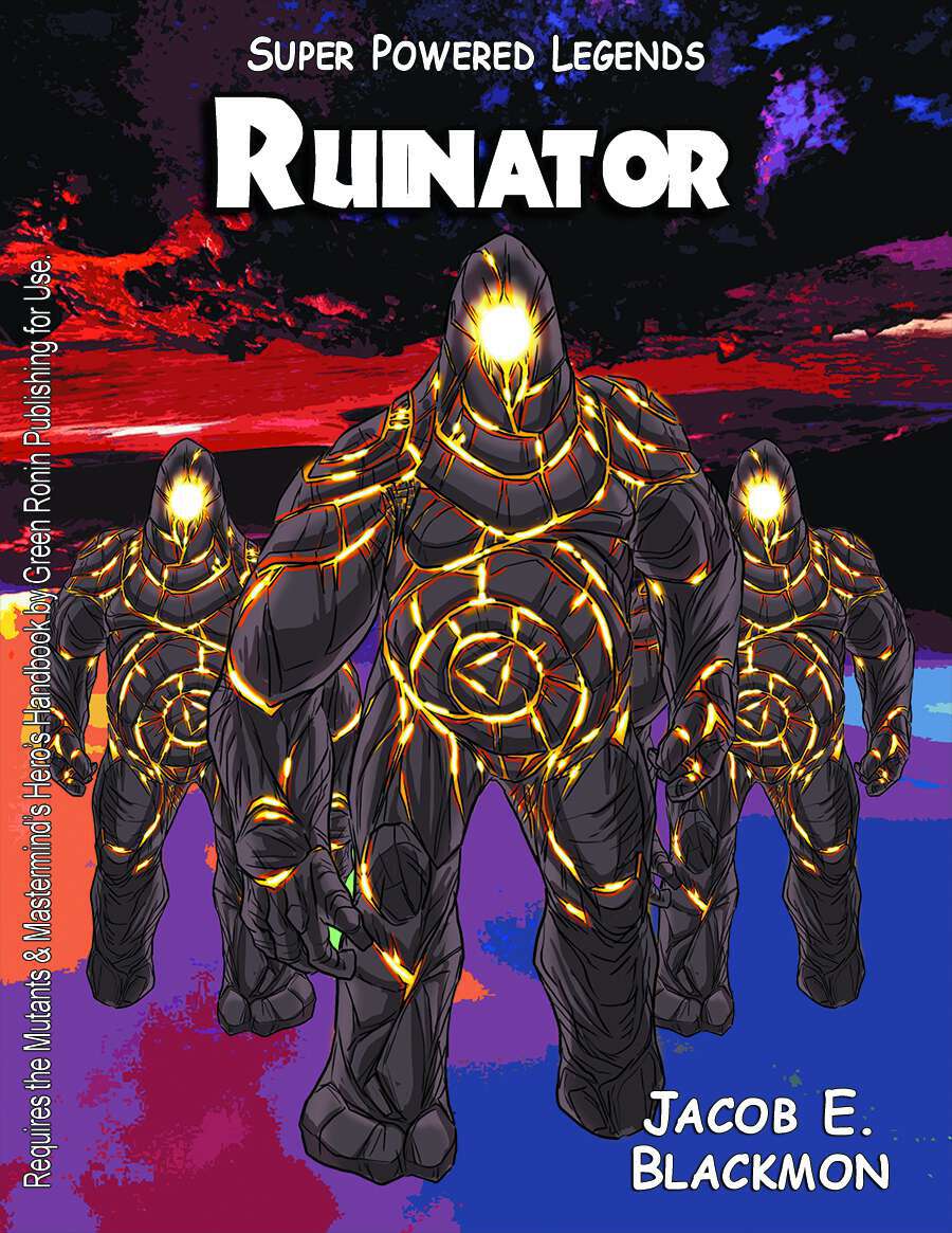 Super Powered Legends: Ruinator - Rogue Genius Games | M&M | DriveThruRPG