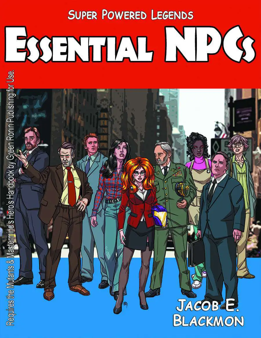 Super Powered Legends: Essential NPCs - Rogue Genius Games | M&M ...