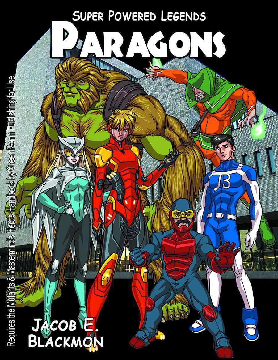 Super Powered Legends: Paragons - Rogue Genius Games | M&M | DriveThruRPG