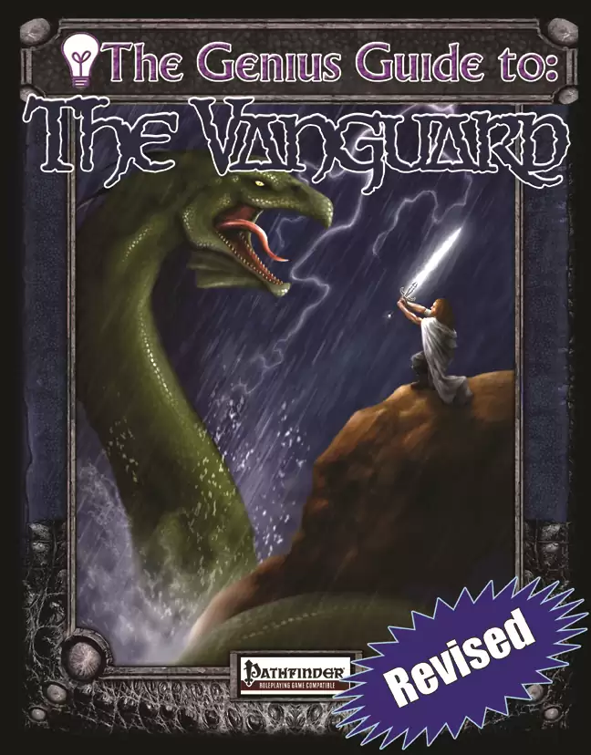The Genius Guide to the Vanguard - Rogue Genius Games | New Pathfinder ...