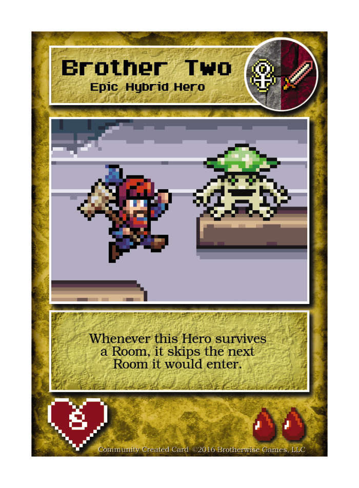Brother Two - Custom Card - Brotherwise Games | Boss Monster Community ...