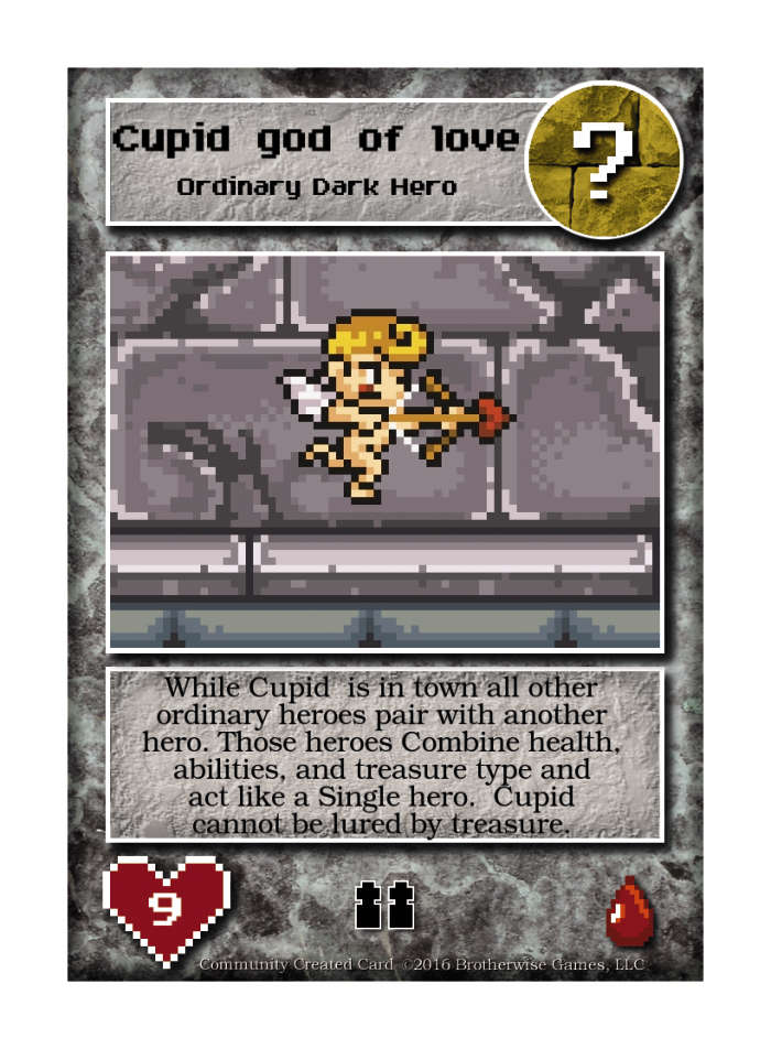 Cupid - Custom Card - Brotherwise Games | Boss Monster Community ...