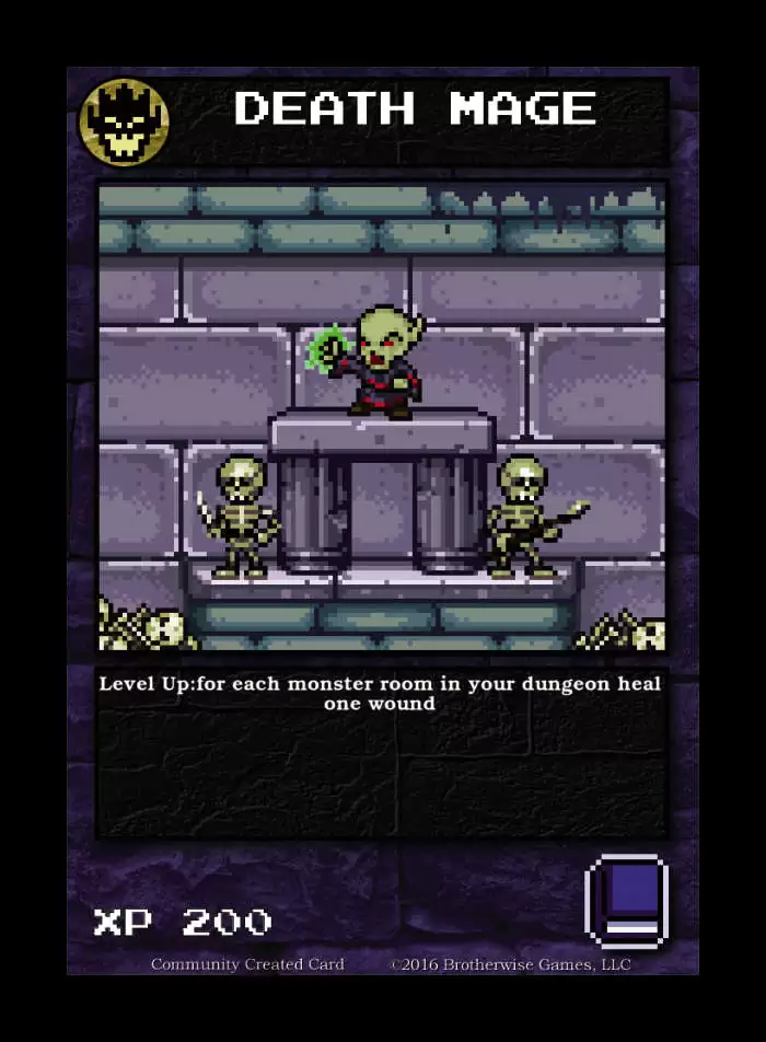Death Mage - Custom Card - Brotherwise Games | Boss Monster Community ...
