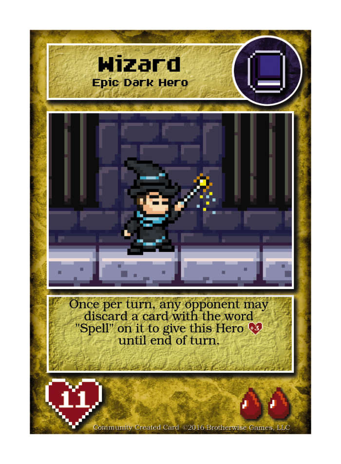 Wizard - Custom Card - Brotherwise Games | Boss Monster Community ...