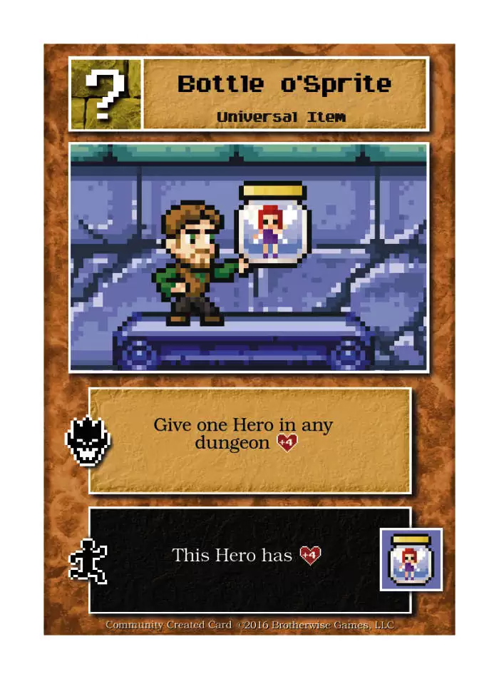 Bottle 'o Sprite - Custom Card - Brotherwise Games | Boss Monster ...