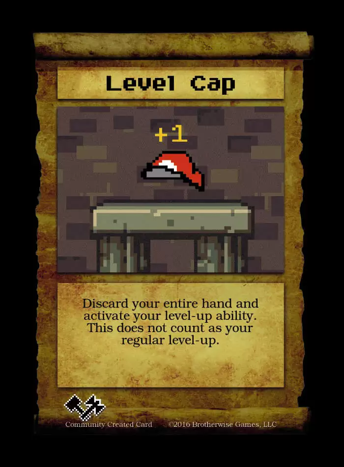 Level Cap - Custom Card - Brotherwise Games | Boss Monster Community ...