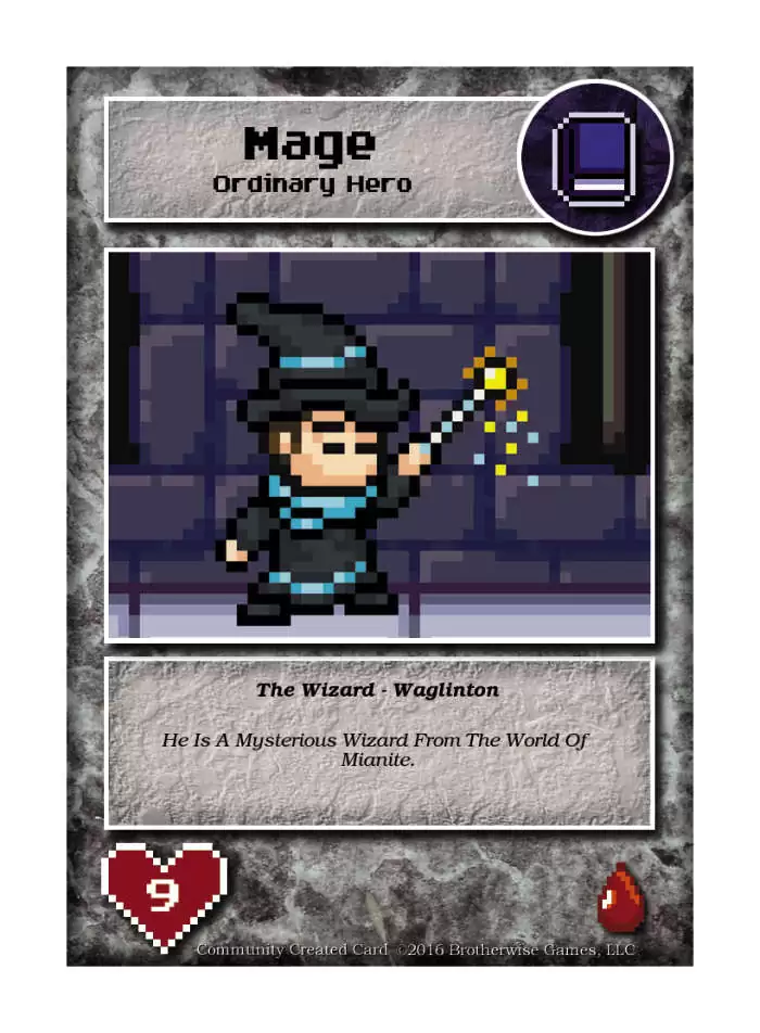 The Wizard - Waglinton - Custom Card - Brotherwise Games | Boss Monster ...