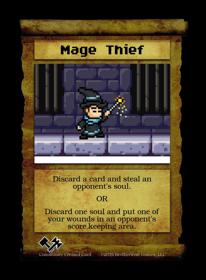 Mage Thief - Custom Card - Brotherwise Games | Boss Monster Community ...