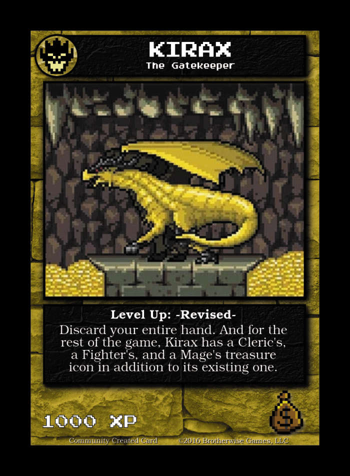 Kirax - Custom Card - Brotherwise Games | Boss Monster Community ...