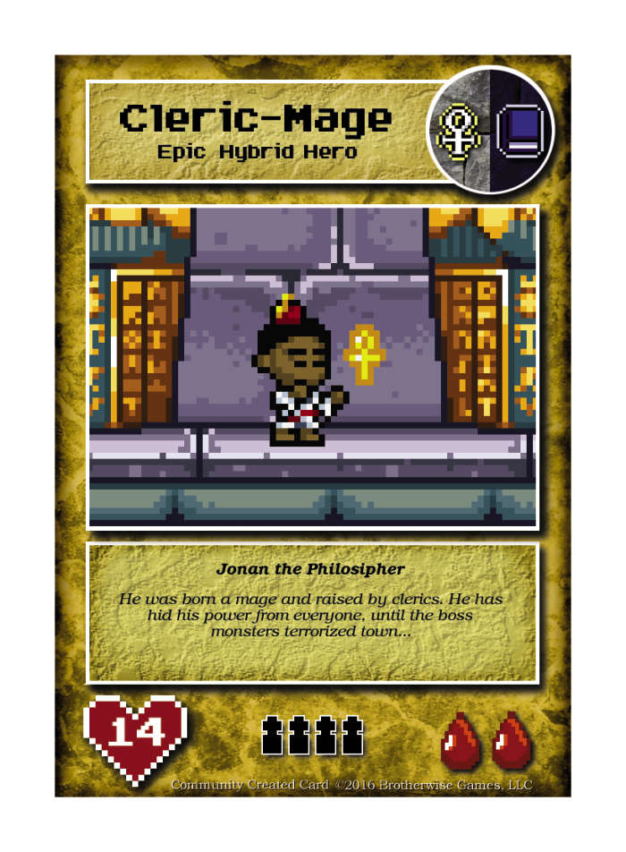 Jonan The Philosipher - Custom Card - Brotherwise Games | Boss Monster ...