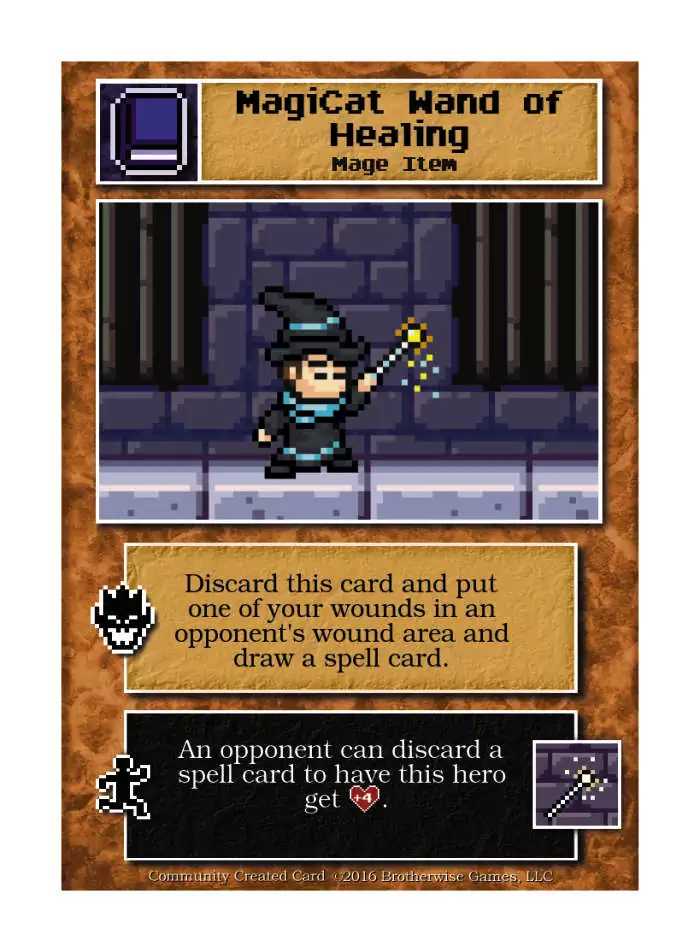 Magicat Wand Of Healing - Custom Card - Brotherwise Games | Boss ...