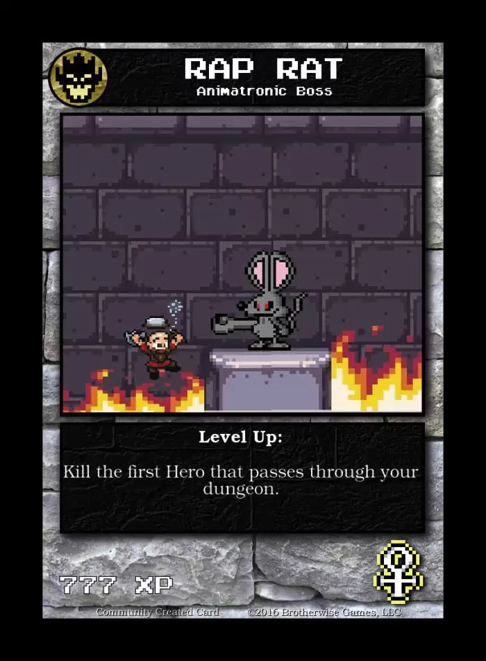 Rap Rat - Custom Card - Brotherwise Games | Boss Monster Community ...