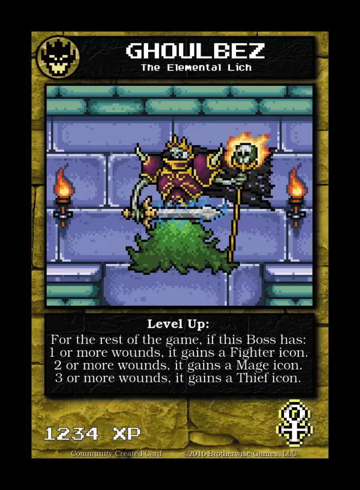 Ghoulbez - Custom Card - Brotherwise Games | Boss Monster Community ...