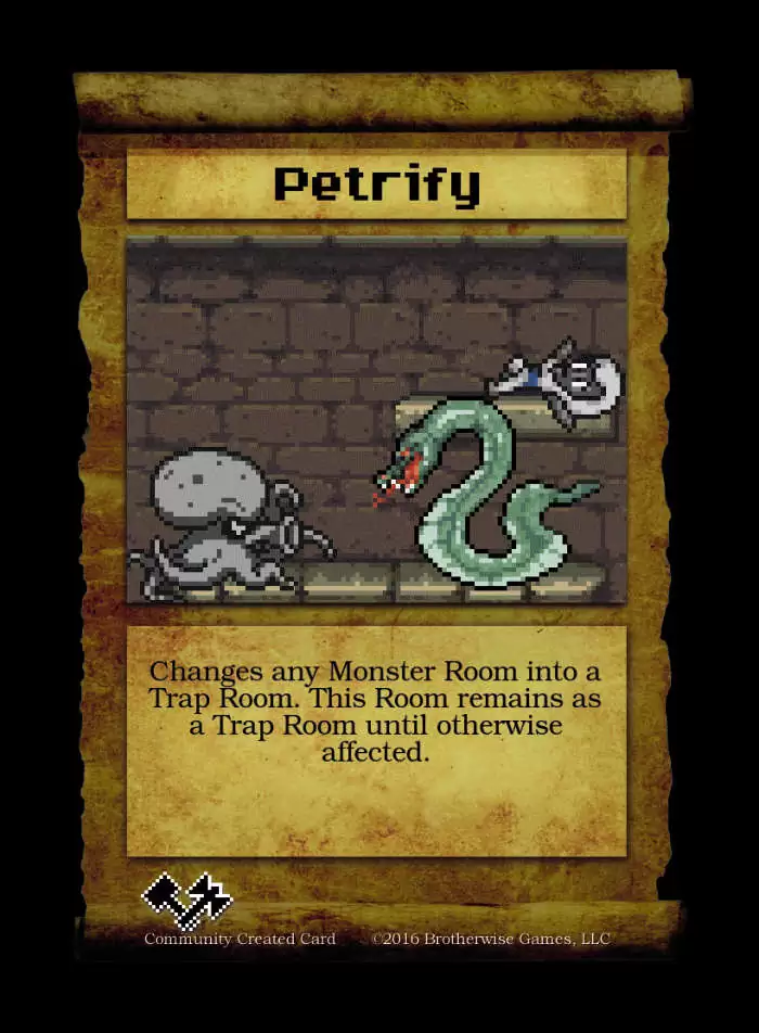 Petrify - Custom Card - Brotherwise Games | Boss Monster Community ...
