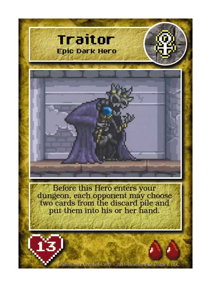 Xyxaz Traitor - Custom Card - Brotherwise Games | Boss Monster ...