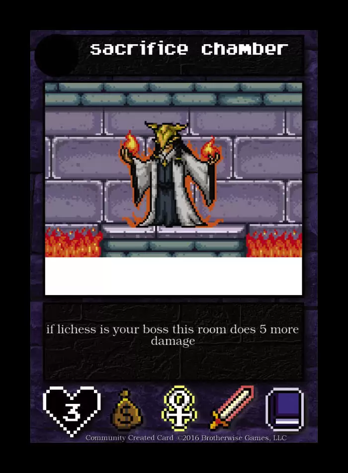Sacrifice Chamber - Custom Card - Brotherwise Games | Boss Monster ...