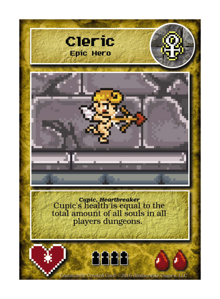 Cupic, Heartbreaker - Custom Card - Brotherwise Games | Boss Monster ...