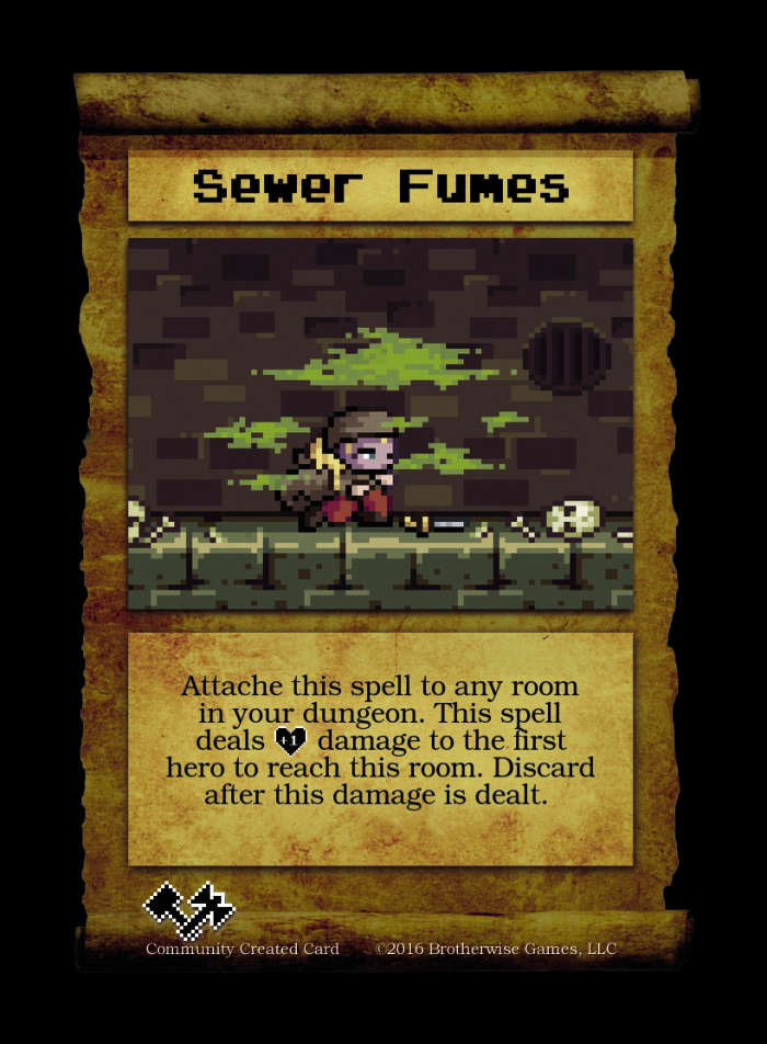 Sewer Fumes - Custom Card - Brotherwise Games | Boss Monster Community ...