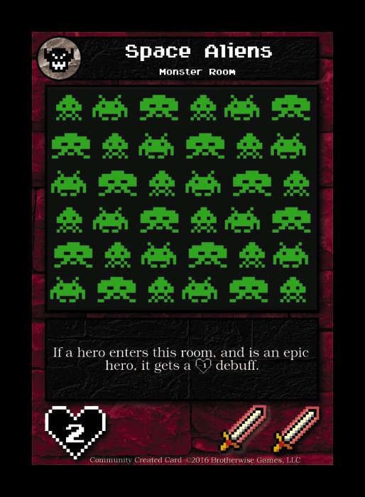 Space Aliens - Custom Card - Brotherwise Games | Boss Monster Community ...