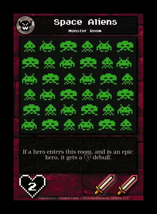 Space Aliens - Custom Card - Brotherwise Games | Boss Monster Community ...
