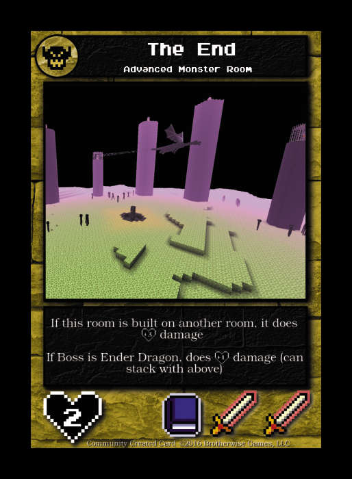 The End - Custom Card - Brotherwise Games | Boss Monster Community ...