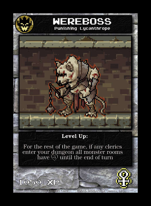 Wereboss - Custom Card - Brotherwise Games | Boss Monster Community ...