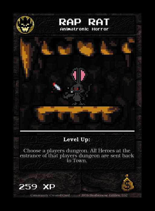 Rap Rat - Custom Card - Brotherwise Games | Boss Monster Community ...
