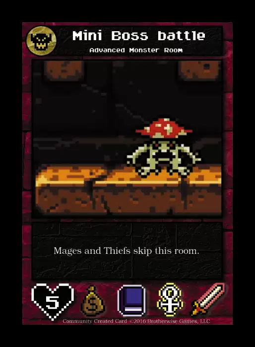 Mini Boss Battle - Custom Card - Brotherwise Games | Boss Monster ...