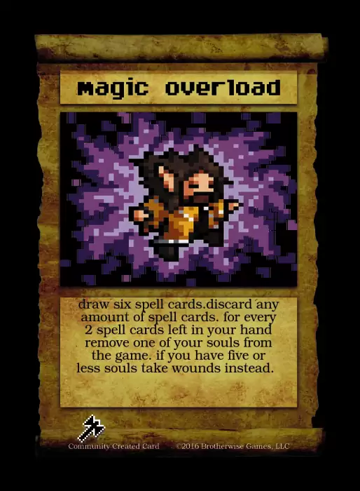 Magic Overload - Custom Card - Brotherwise Games | Boss Monster ...