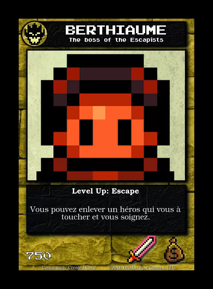 Berthiaume - Custom Card - Brotherwise Games | Boss Monster Community ...