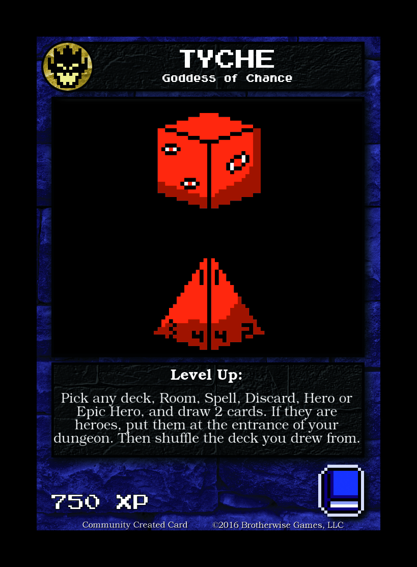 Tyche - Custom Card - Brotherwise Games | Boss Monster Community ...