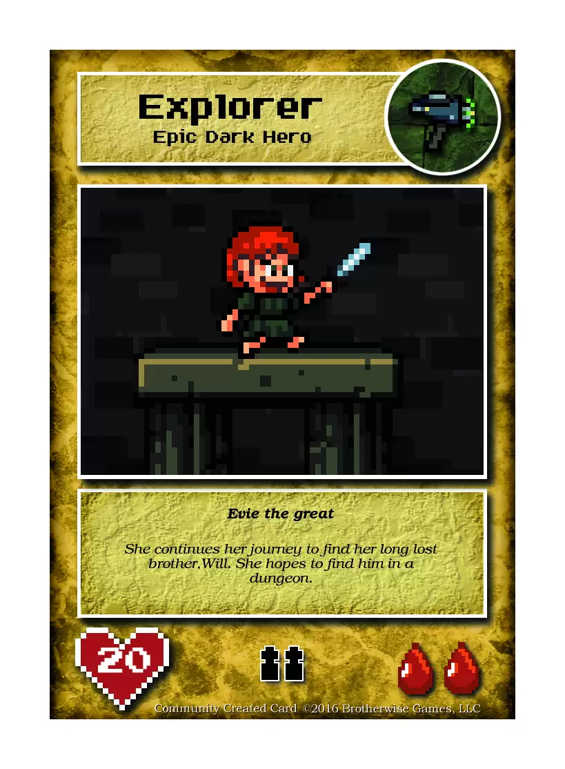 Evie The Great - Custom Card - Brotherwise Games | Boss Monster ...