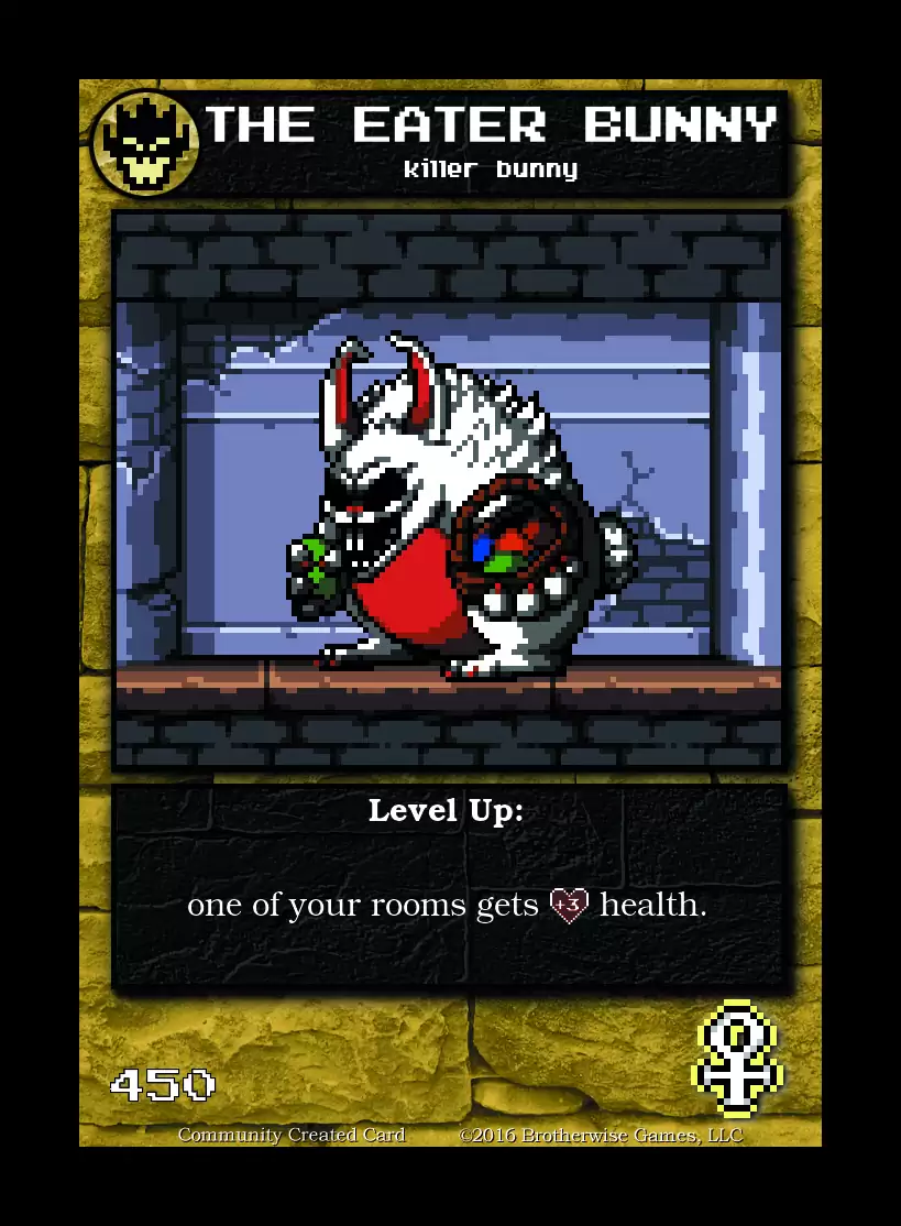 The Eater Bunny - Custom Card - Brotherwise Games | Boss Monster ...