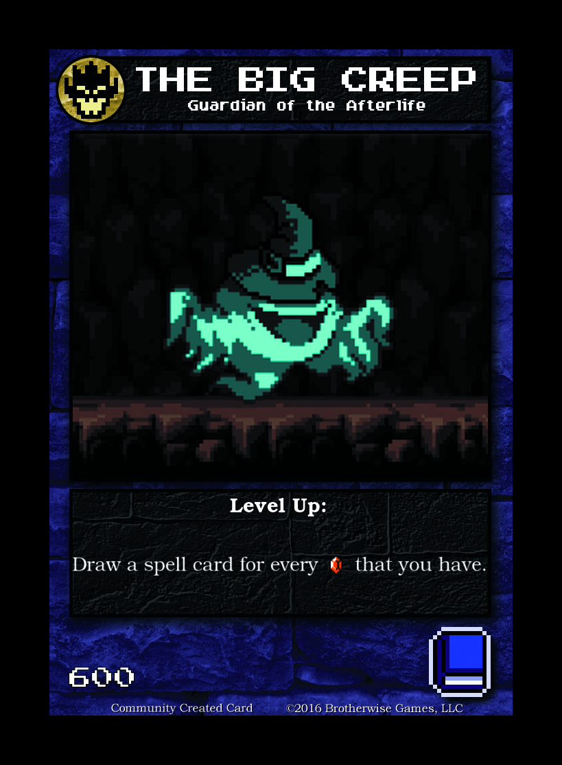 The Big Creep - Custom Card - Brotherwise Games | Boss Monster ...